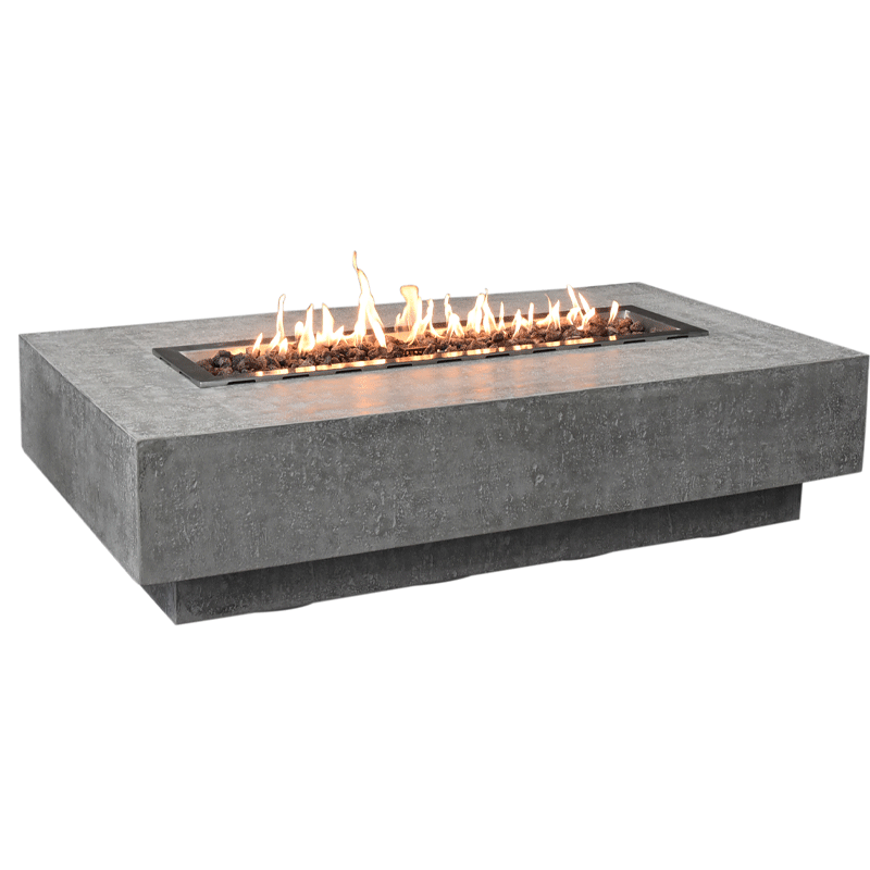 Concrete propane fire pit table store