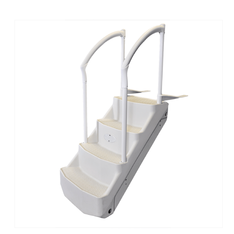 Open Box Lumio Royal Entrance Drop In Above Ground Pool Step | Pool ...