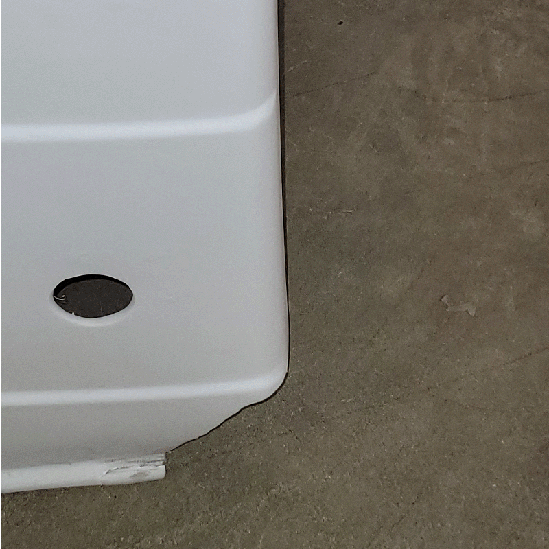 Open Box Oasis Drop in Inground Step with Stainless Steel Handrails ...