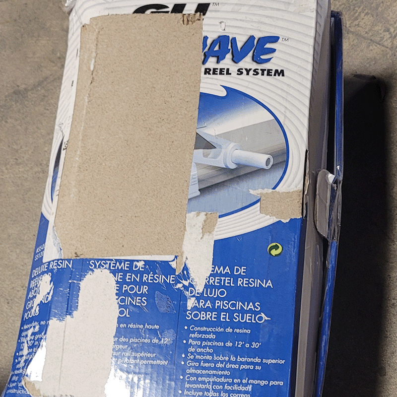 Open Box Tidal Wave Above Ground Solar Reel Base | Pool Supplies Canada