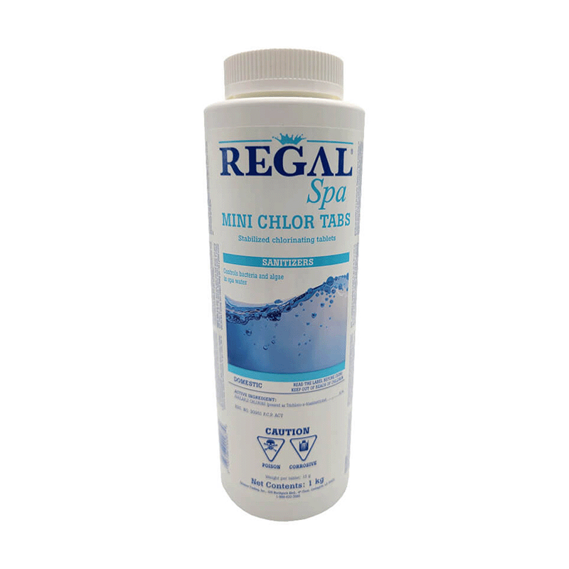 Open Box Regal Mini Chlorine Tablets For Spas (1 Kg) | Pool Supplies Canada