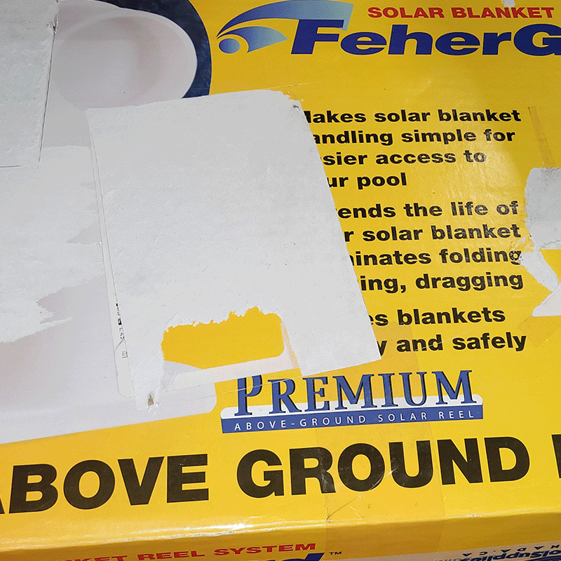Open Box Feherguard Above Ground Solar Cover Reel Base | Pool Supplies ... Open Box Feherguard Above Ground Solar Cover Reel Base | Pool Supplies ...