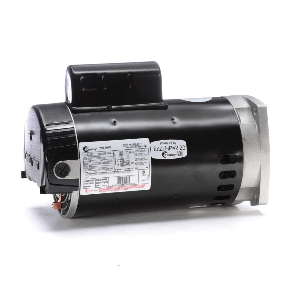 Jandy R0479308 - 2.5 HP 2 Speed Motor and Hardware FHPM | Pool Supplies ...
