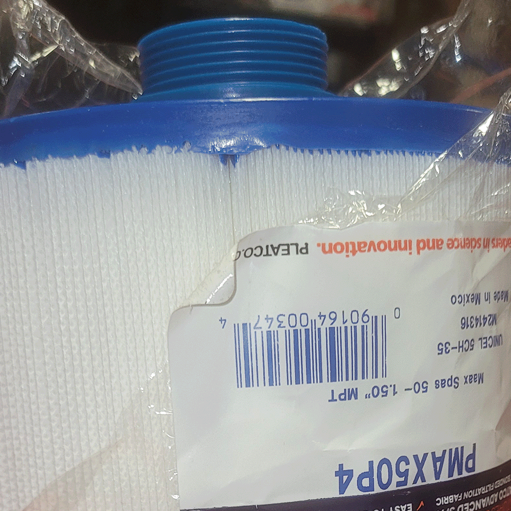 Open Box Pleatco For Maax Spas - PMAX50P4 - Single Filter | Pool ...