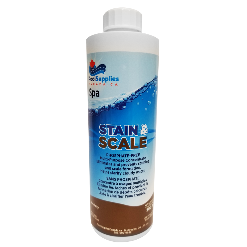 Pool Supplies Canada Spa Stain and Scale Control (500ml) | Pool ...
