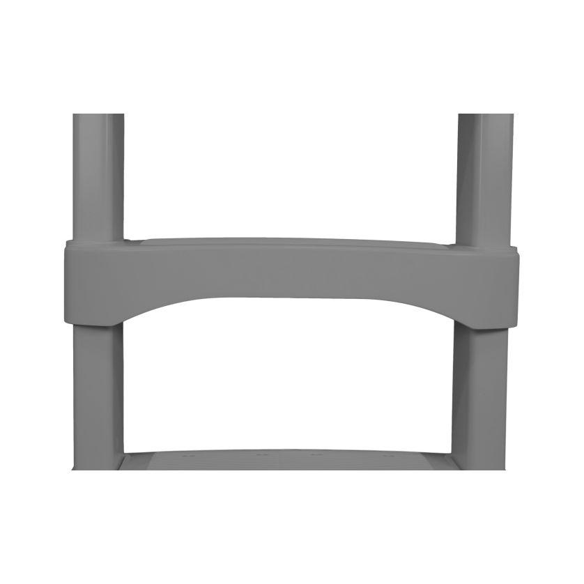 Open Box Snap Lock Above Ground Deck Ladder (Grey) | Pool Supplies Canada