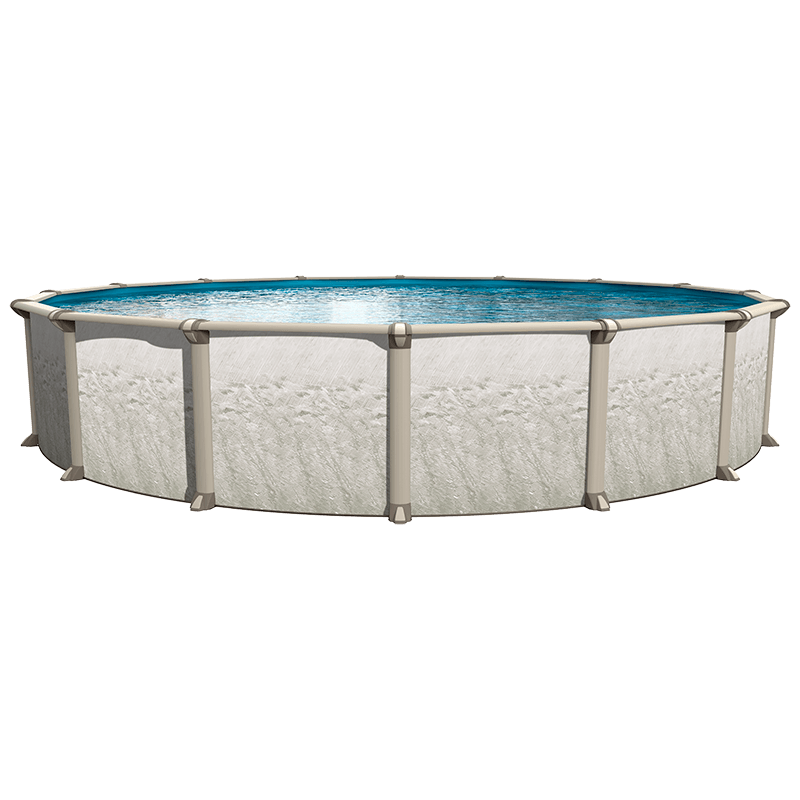 Castella 27 ft Round Above Ground Pool with Liner and Skimmer | Pool ...