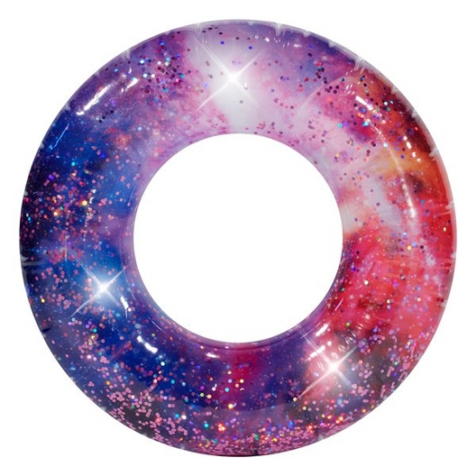 Galaxy Pink Pool Candy 36 Inch Glitter Pool Tube | Pool Supplies Canada