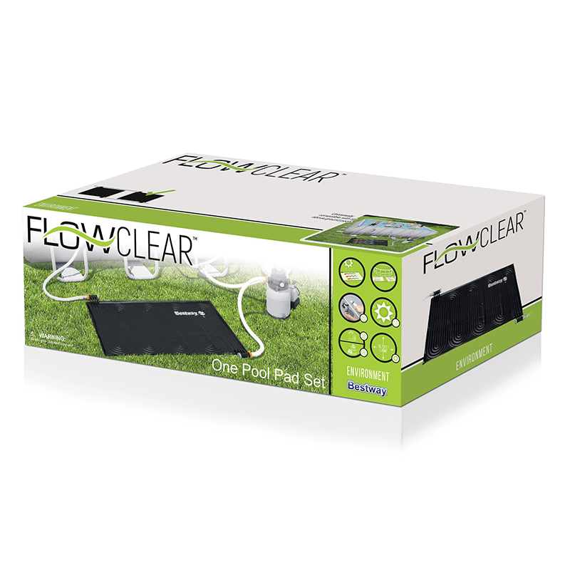 Open Box Bestway FlowClear 43 x 67 Inch Solar Powered Pool Pad | Pool ...