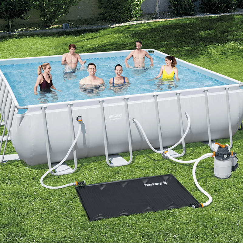 Open Box Bestway FlowClear 43 x 67 Inch Solar Powered Pool Pad | Pool ...