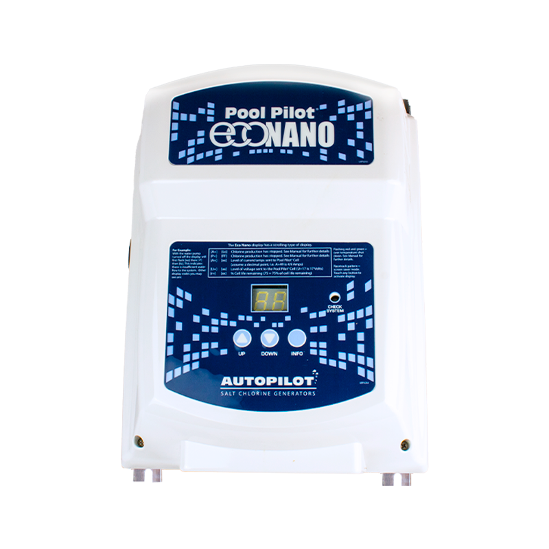 Open Box Pool Pilot Eco Nano 110V Salt Generator with PPC1 Inline Cell ...
