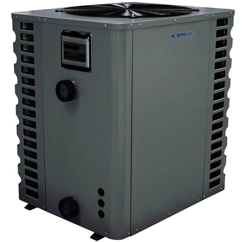 Open Box NorthFlo 110,000 BTU Heat Pump (Light Grey) | Pool Supplies Canada