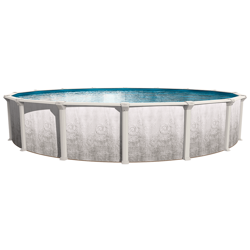 Liberty 15 ft Round Above Ground Pool with Liner and Skimmer | Pool ...