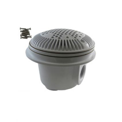 Hayward 1.5 Inch Anti Vortex Main Drain (Dark Grey) - Pool Supplies Canada
